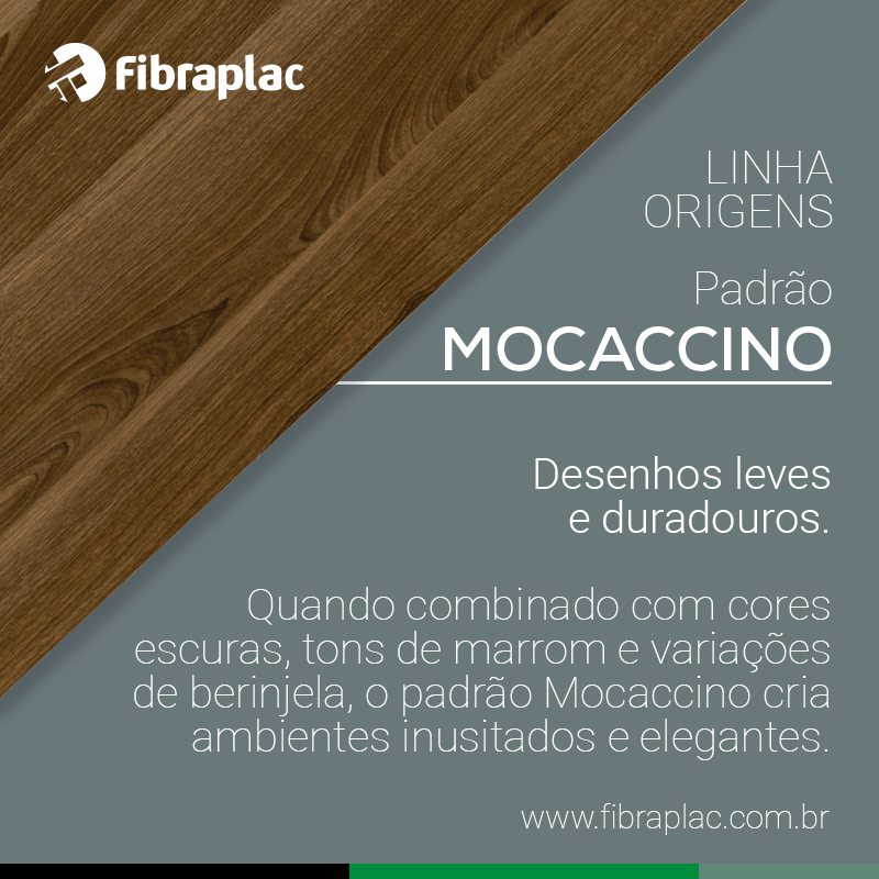 MDF Mocaccino 15mm 2 Faces 2,75x1,85 Fibraplac 1 PADRÃO